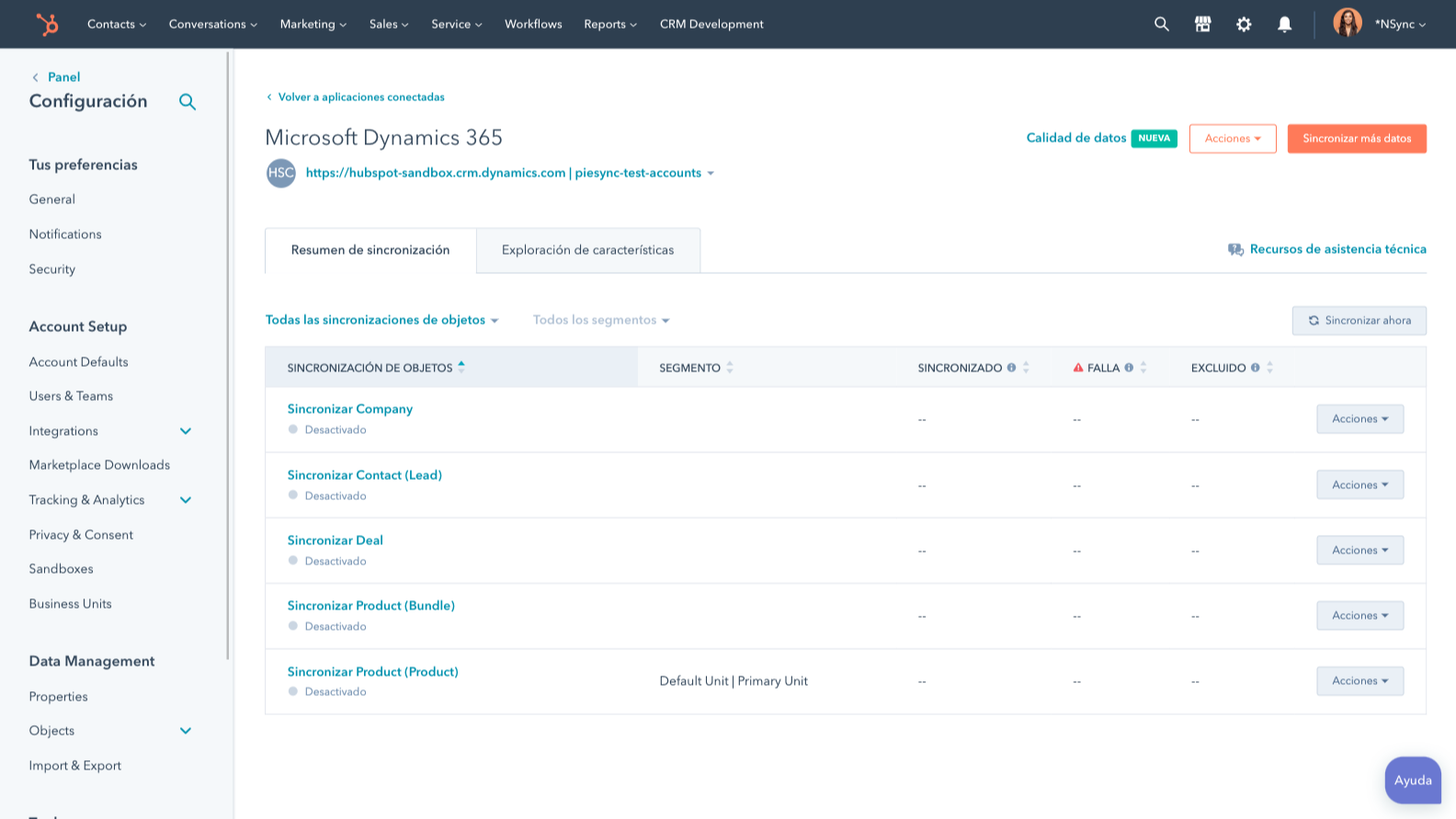 Integración de Microsoft Dynamics 365 con HubSpot | Conéctala aquí