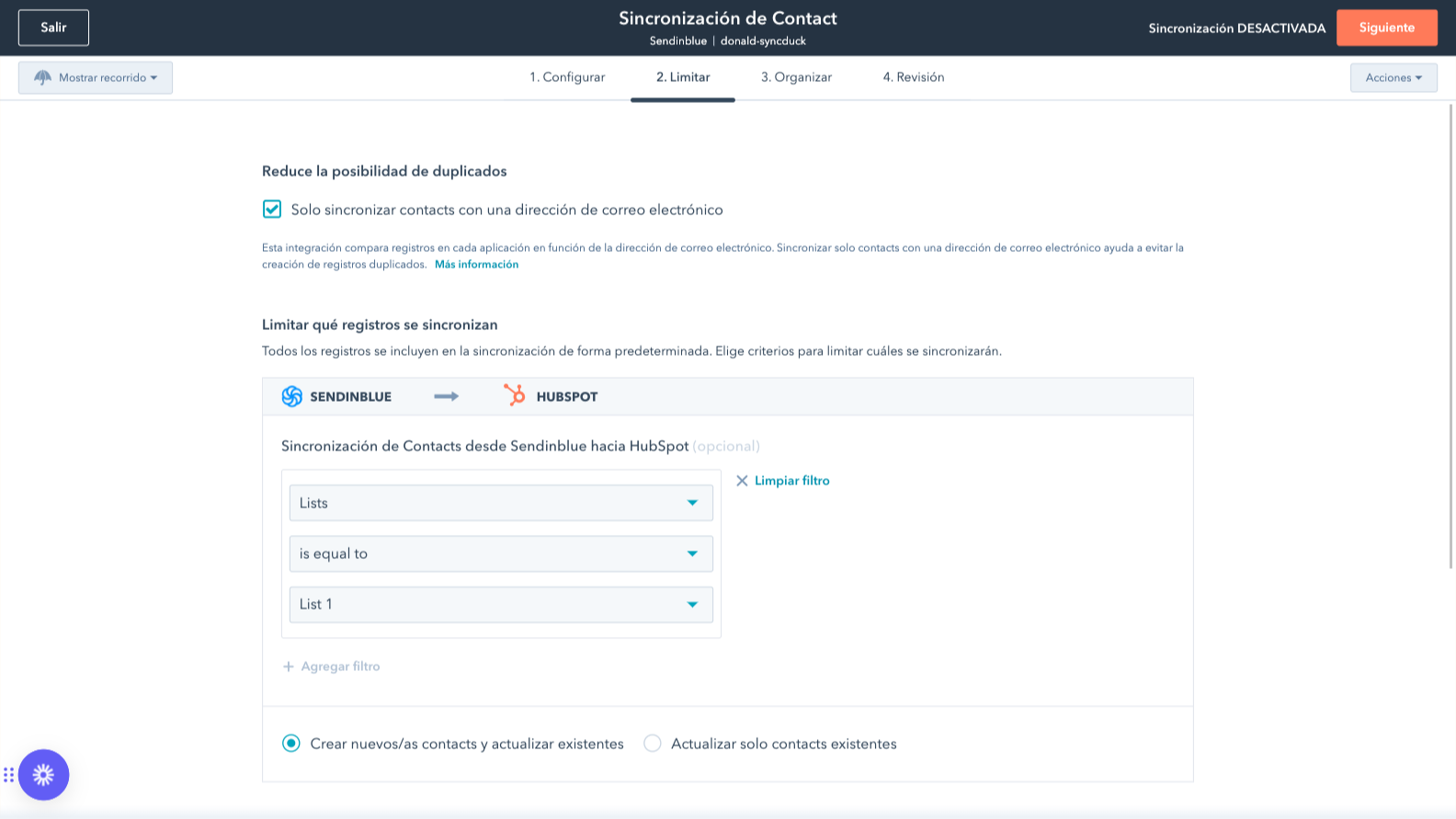 Integración de Brevo con HubSpot | Conéctala aquí